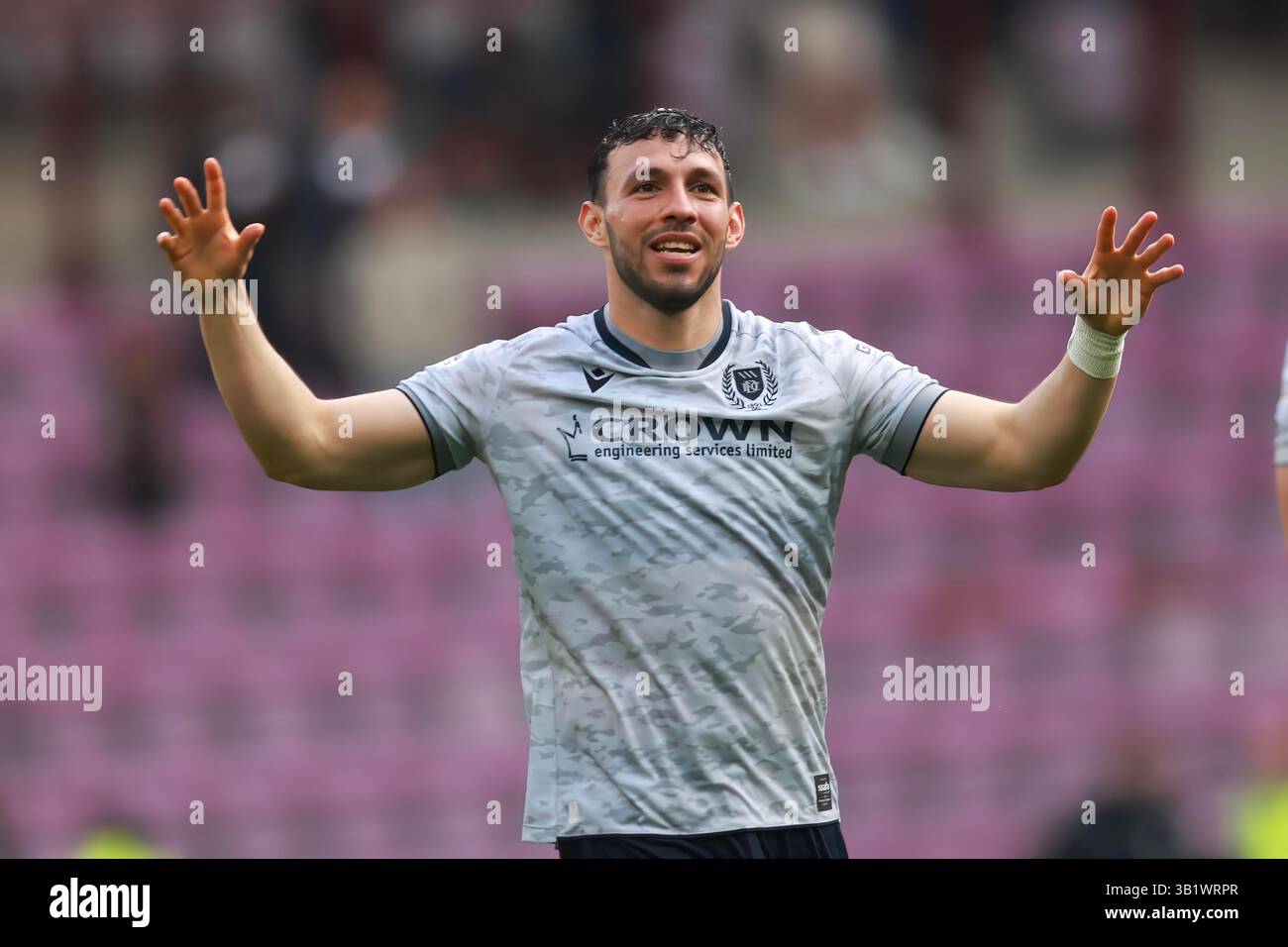 26th April 2025; Tynecastle Park, Edinburgh, Scotland: Scottish ...