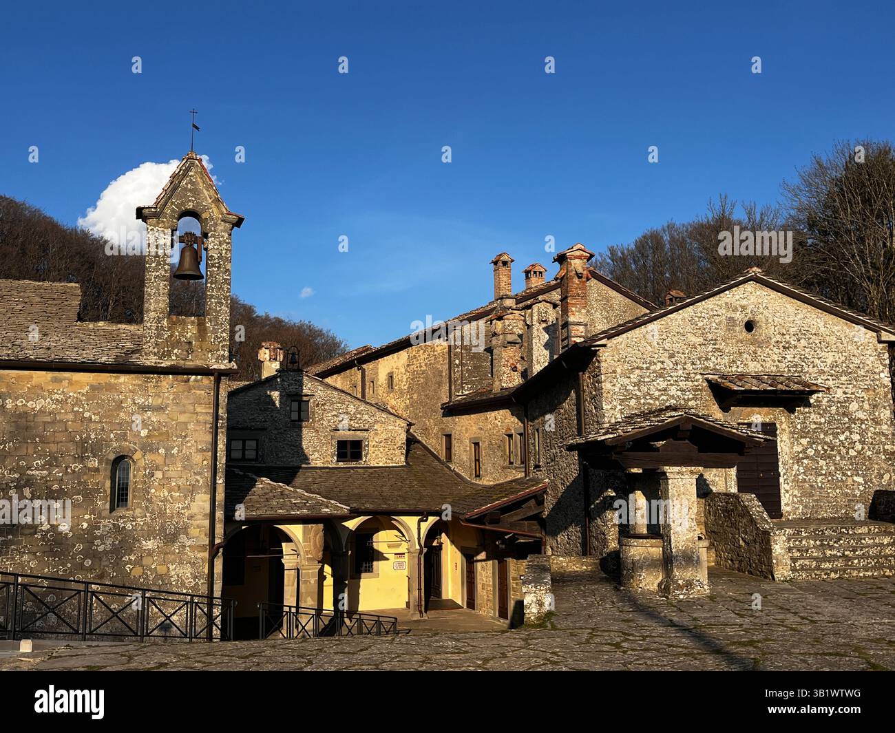 La Verna - Tuscany Italy, central, monastery Franciscan Sanctuary Saint ...