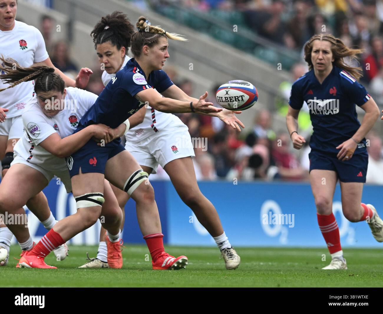 26th April 2025; Allianz Stadium, London, England: Womens Six Nations ...