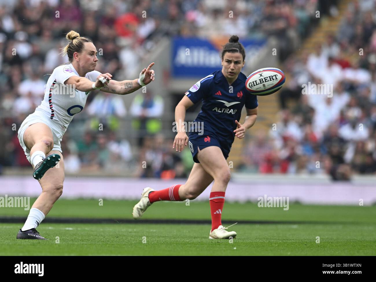 26th April 2025; Allianz Stadium, London, England: Womens Six Nations ...