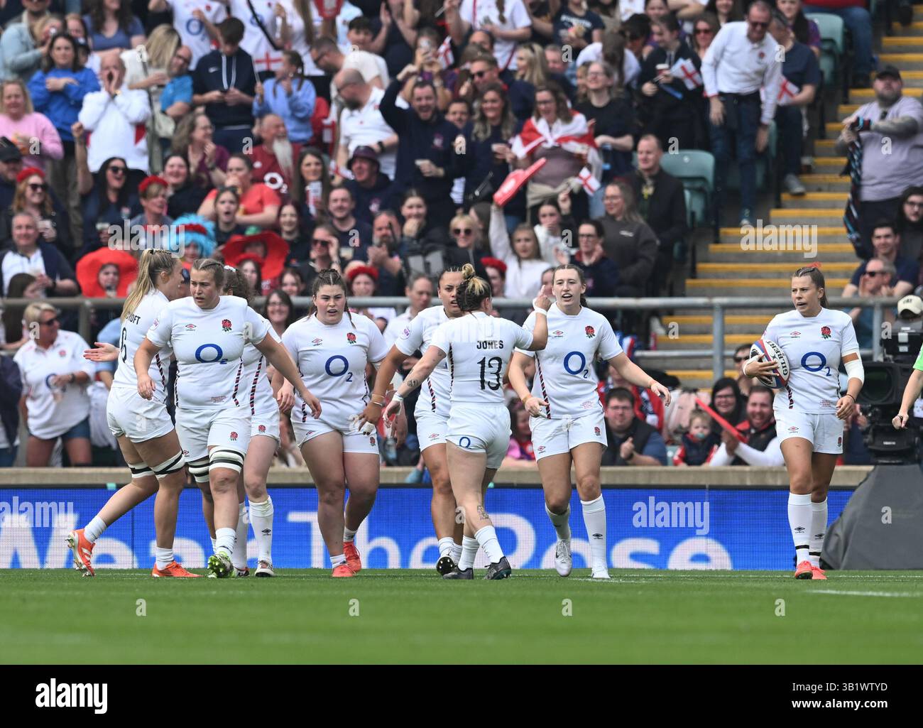 26th April 2025; Allianz Stadium, London, England: Womens Six Nations ...