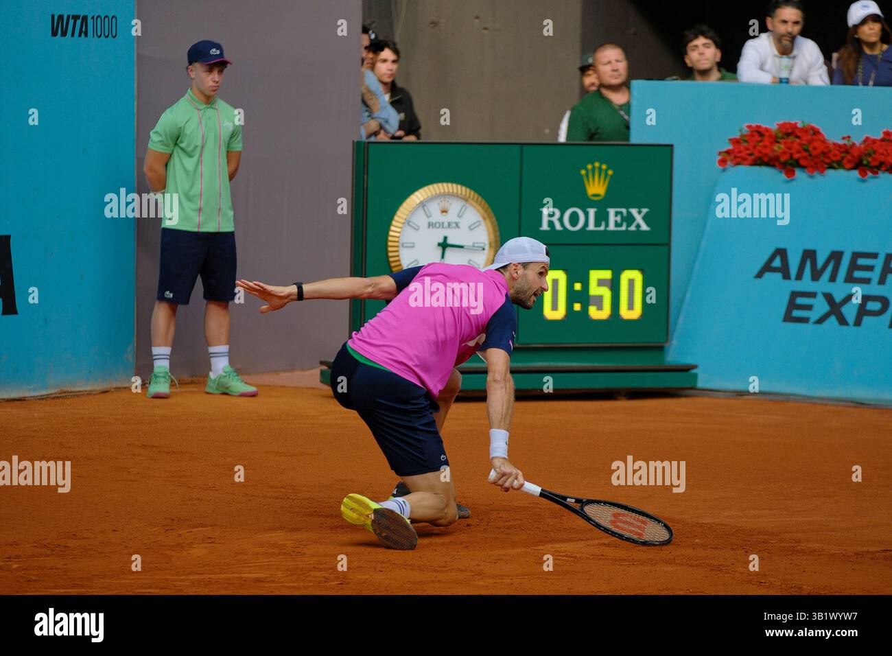 Madrid, Spain. 26th Apr, 2025. Tennis ATP: Mutua Madrid Open tennis ATP, Grigor Dimitrov (BUL ...