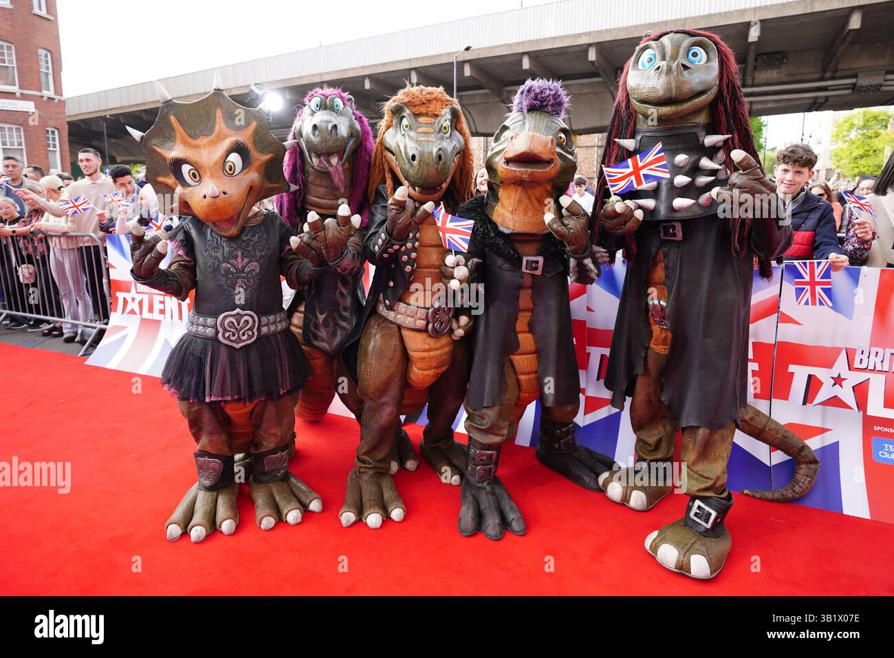 Heavysaurus during a Britain's Got Talent photo call ahead of the first ...