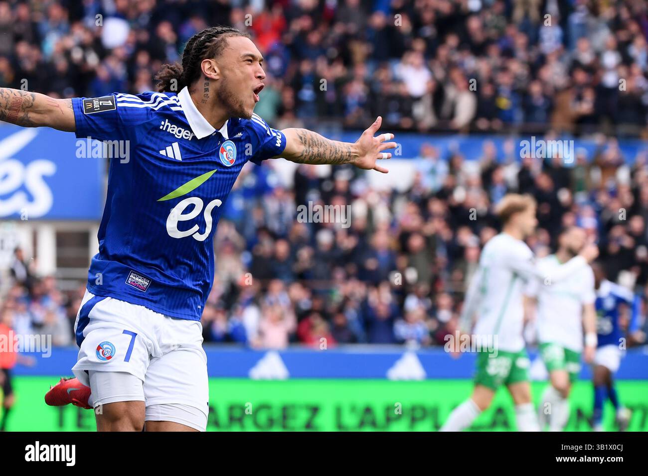 07 Diego MOREIRA (rcsa) during the Ligue 1 McDonald's match between ...