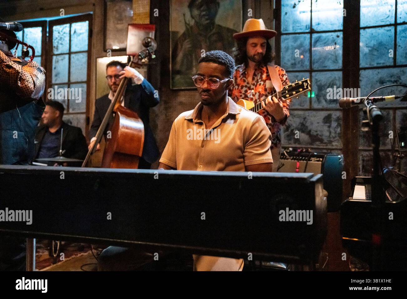 Kyle Roussel performs at Preservation Hall during the Midnight ...