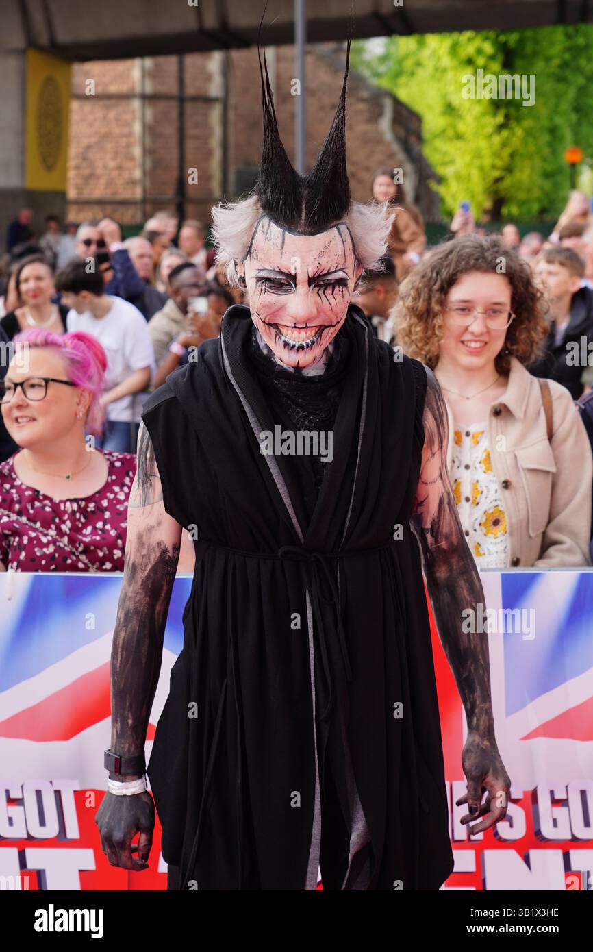 Auzzy Blood during a Britain's Got Talent photo call ahead of the first ...