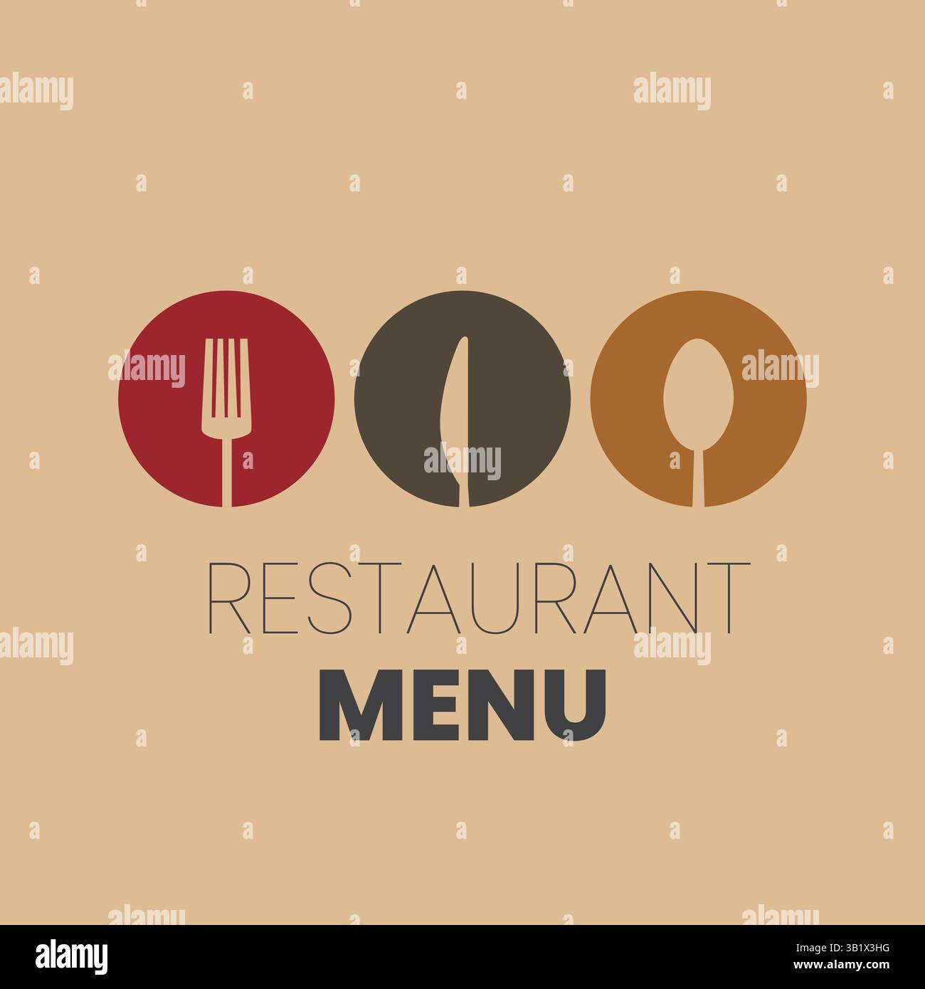 Rustic restaurant decor Stock Vector Images - Alamy