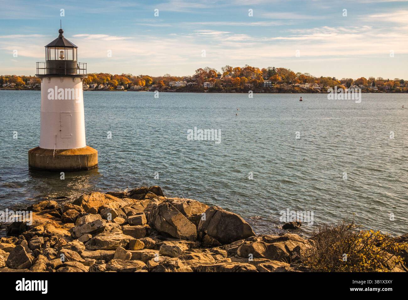 Historic fort pickering lighthouse hi-res stock photography and images ...