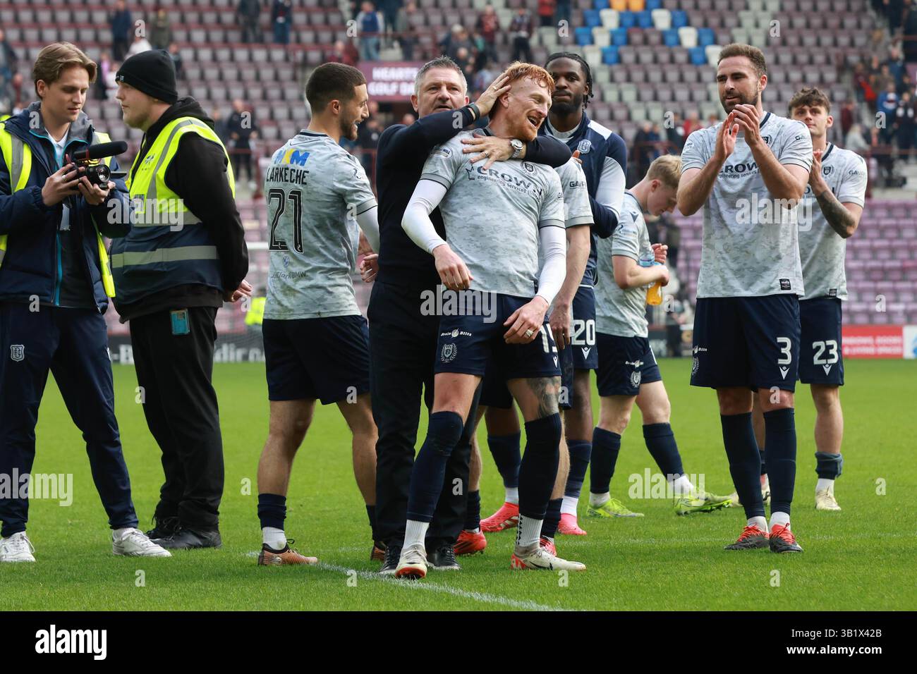 26th April 2025; Tynecastle Park, Edinburgh, Scotland: Scottish ...