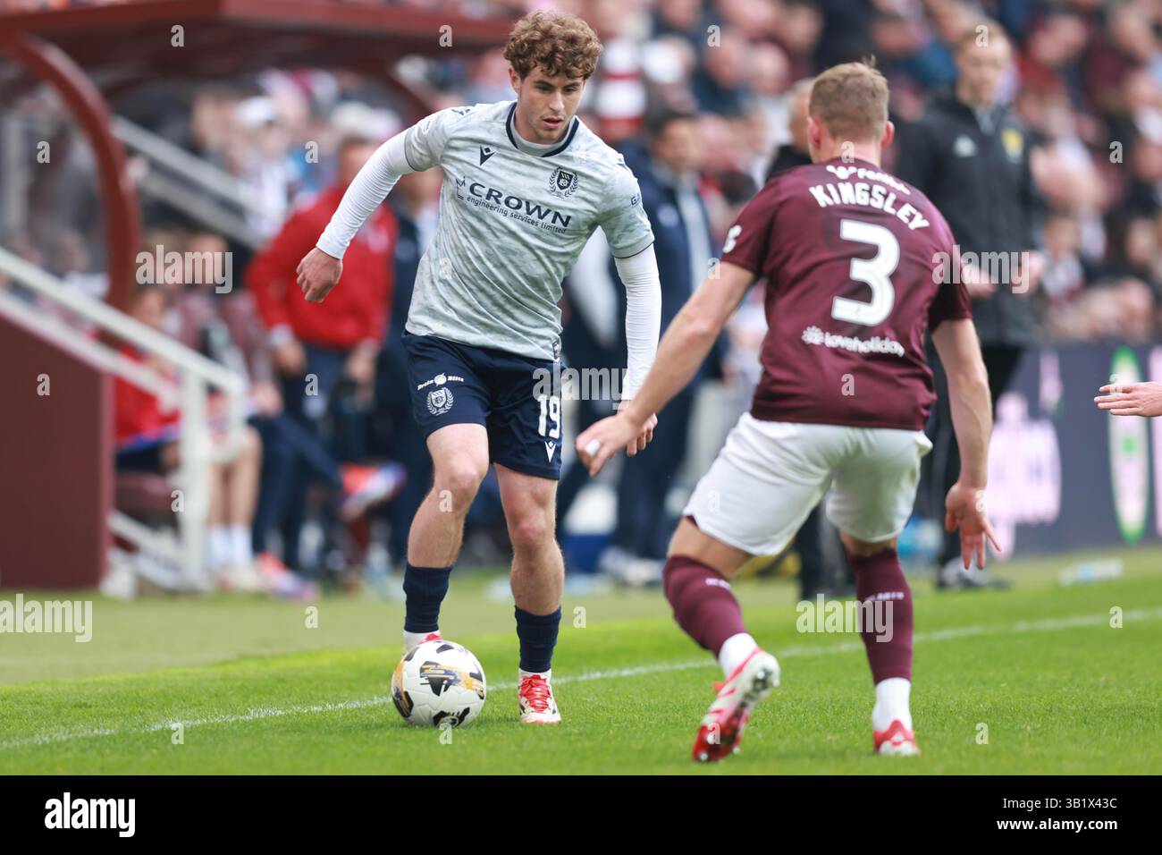26th April 2025; Tynecastle Park, Edinburgh, Scotland: Scottish ...