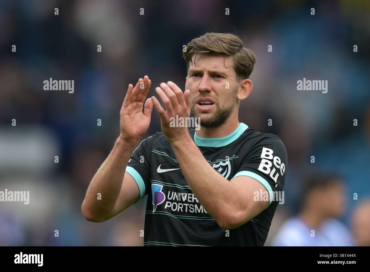 Portsmouth's Callum Lang during the Sky Bet Championship match between ...