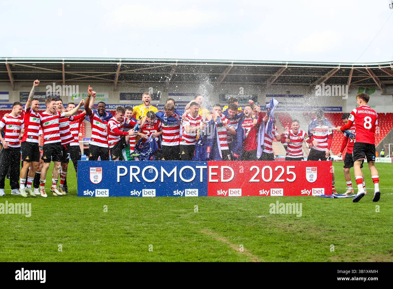 Eco - Power Stadium, Doncaster, England - 26th April 2025 Doncaster ...