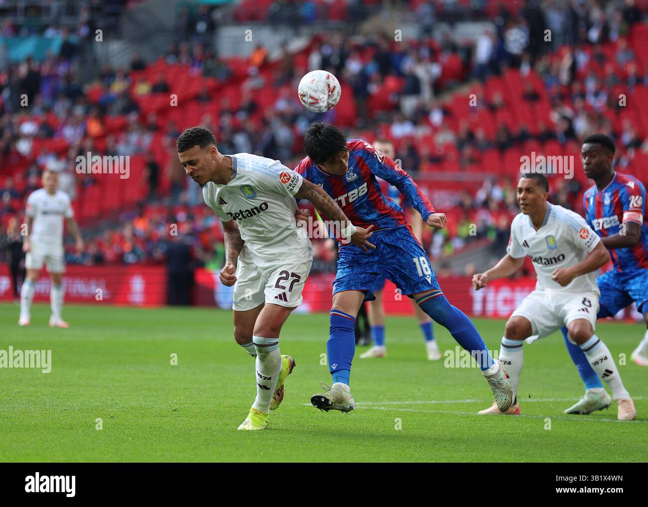 Wembley Stadium, London, UK. 26th Apr, 2025. FA Cup Semi Final Football ...