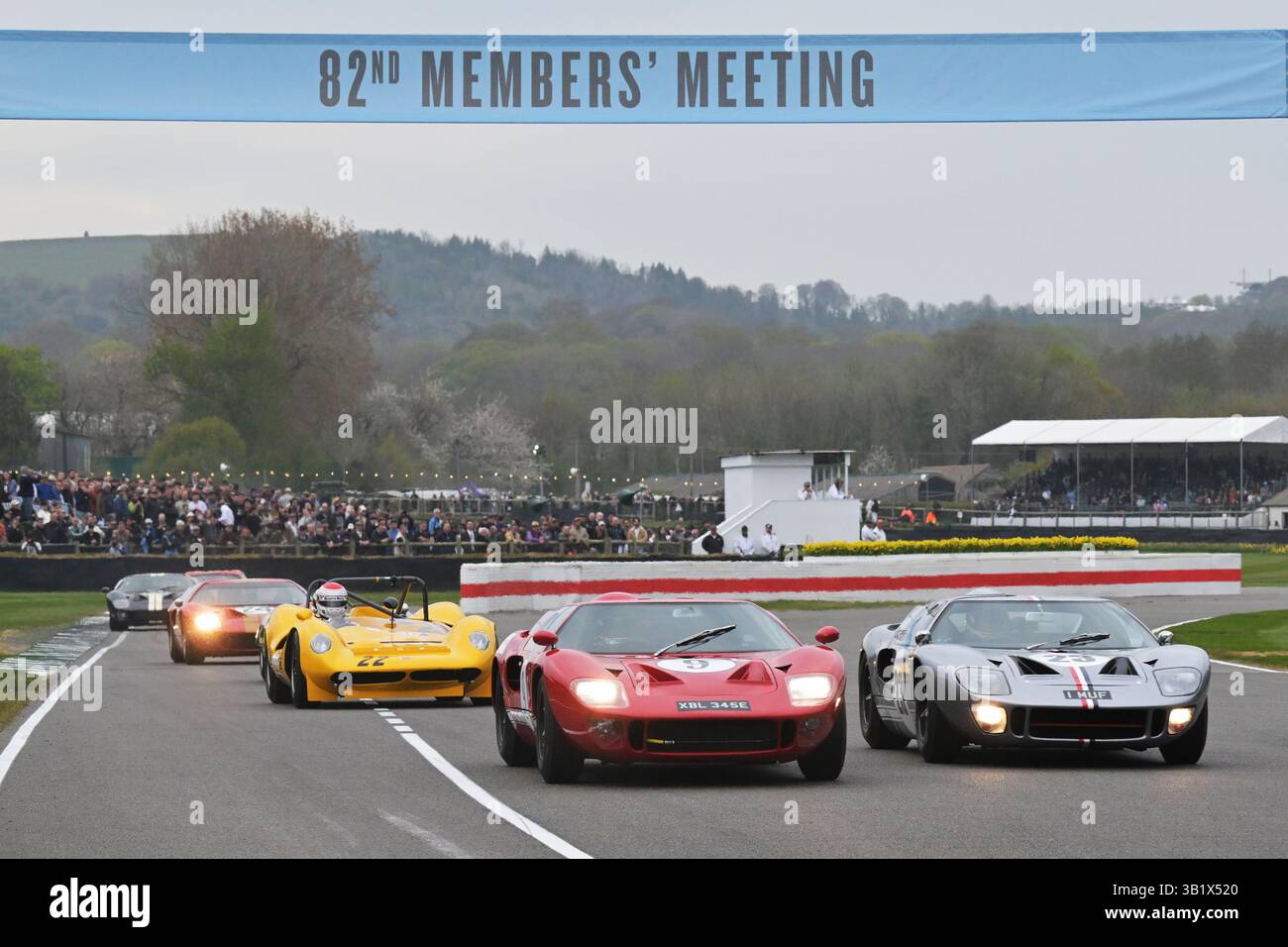 Richard Meins, Rob Huff, Ford GT40, Jeremy Cottingham, James Cottingham ...