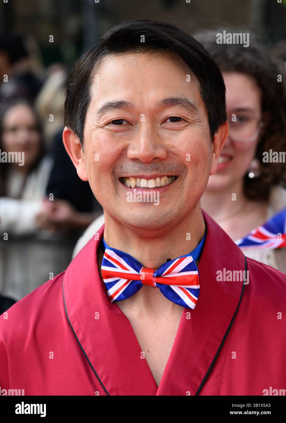 London, UK. April 26th, 2025. Akira arriving on the Britain’s Got ...