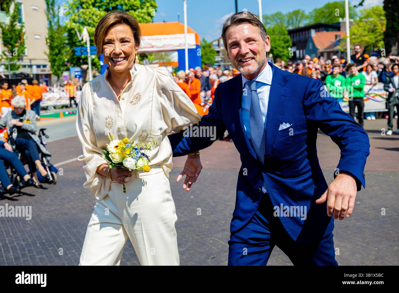 Doetinchem, The Netherlands. 26th Apr, 2025. Prince Maurits, Princess ...