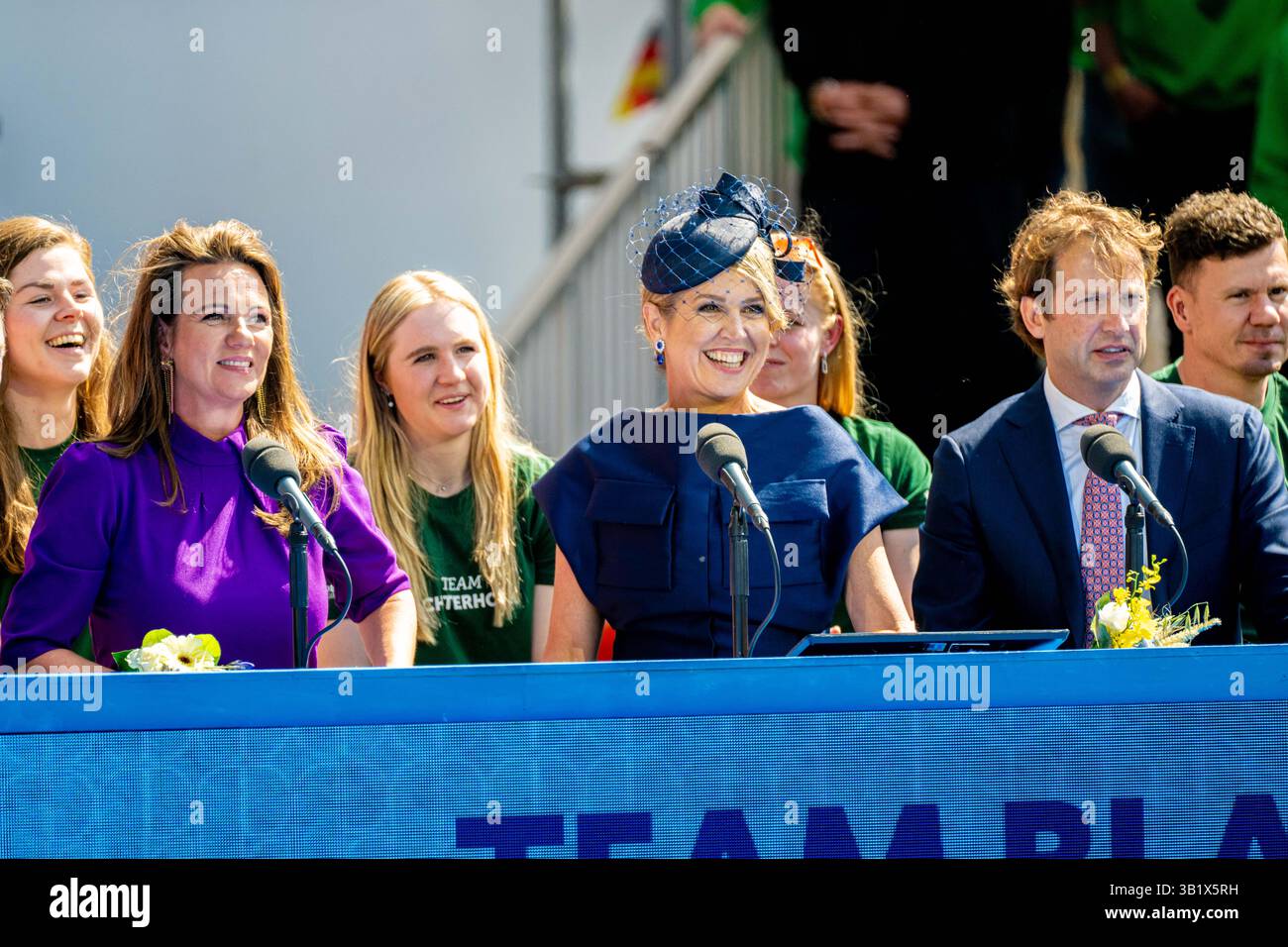 Doetinchem, The Netherlands. 26th Apr, 2025. Queen Maxima, Princess ...