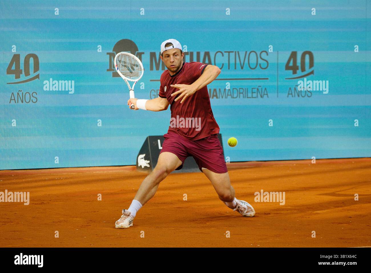 Madrid, Spain. 26th Apr, 2025. Tennis ATP: Mutua Madrid Open tennis ATP, Jack Draper (GBR) Vs ...