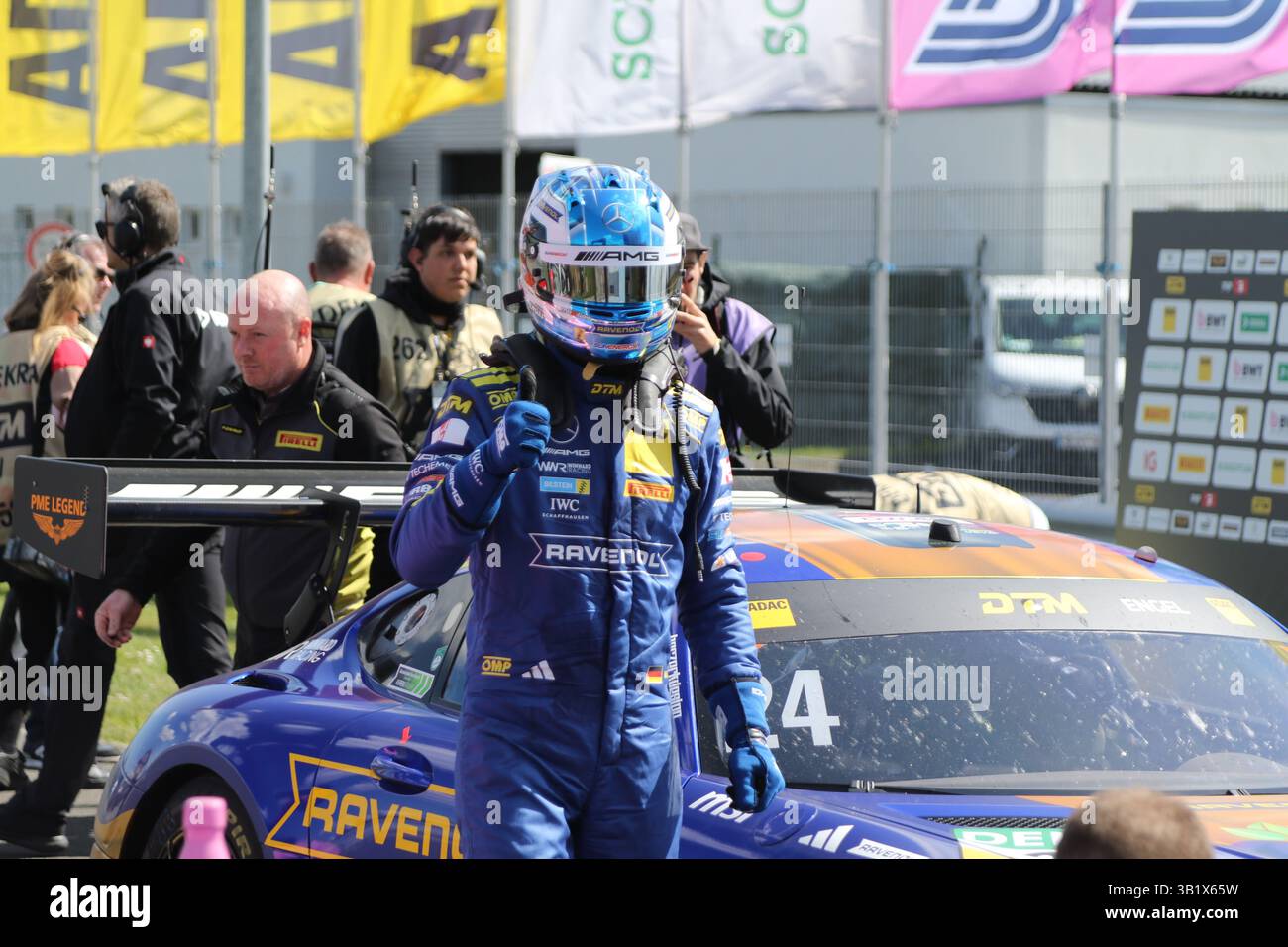 Oschersleben, Deutschland. 26th Apr, 2025. DTM - Rennen Oschersleben 2025, Motorsportarena ...