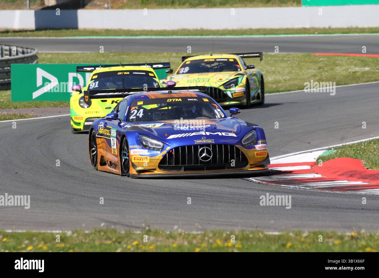 Oschersleben, Deutschland. 26th Apr, 2025. DTM - Rennen Oschersleben 2025, Motorsportarena ...