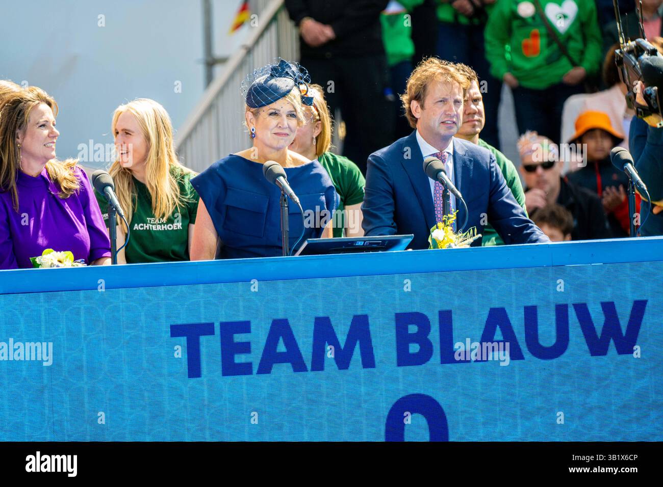Doetinchem, The Netherlands. 26th Apr, 2025. Queen Maxima, Princess ...