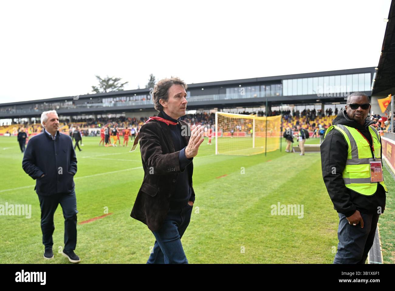 Antoine ARNAULT during the ligue 2 BKT match between Rodez and Paris FC ...