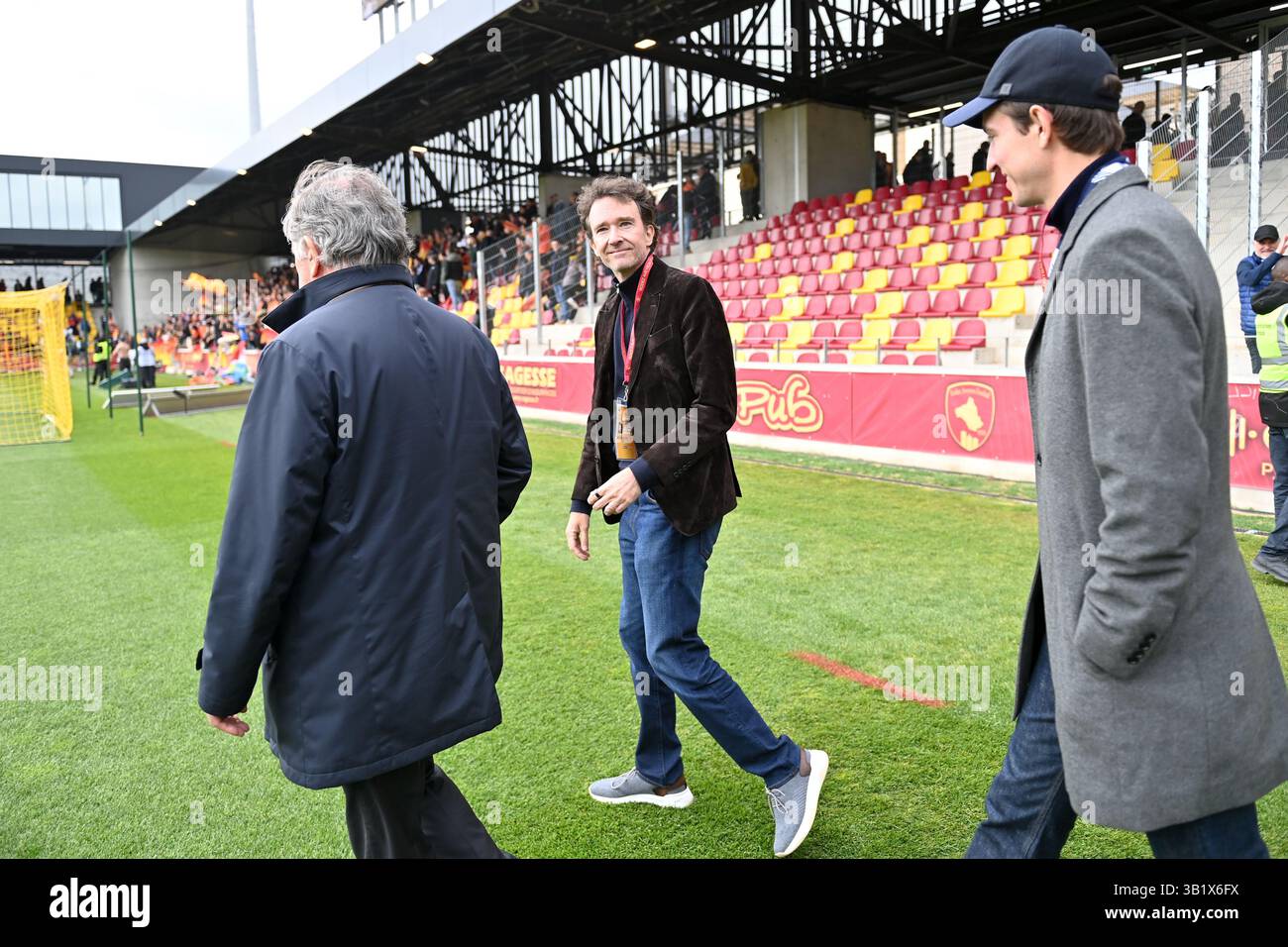 Antoine ARNAULT during the ligue 2 BKT match between Rodez and Paris FC ...