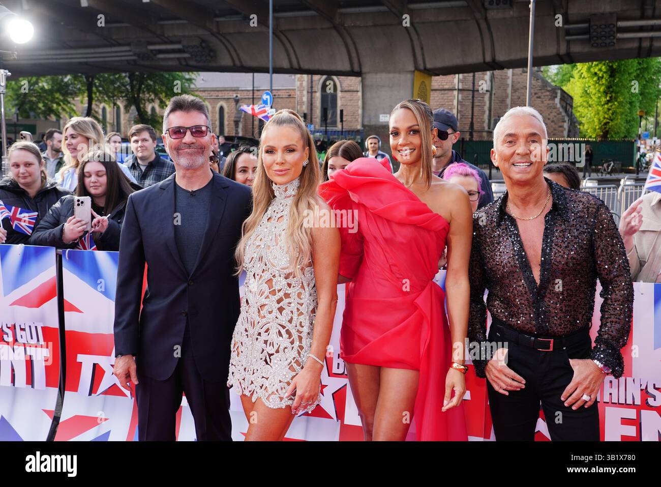 Judges, Simon Cowell, Amanda Holden, Alesha Dixon and Bruno Tonioli ...