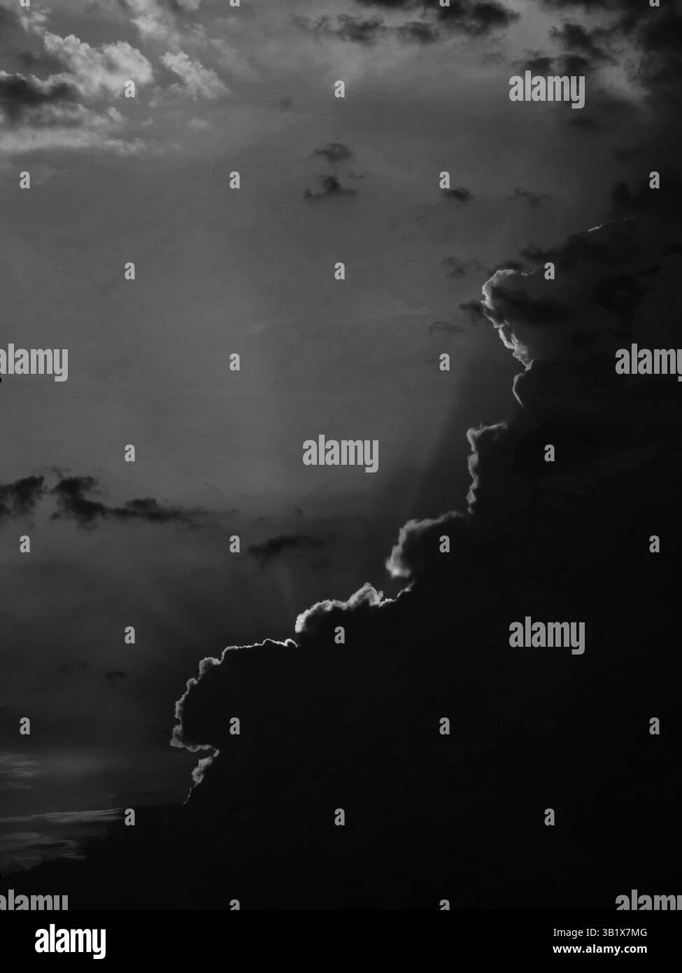 Sky clouds bright colors Black and White Stock Photos & Images - Alamy