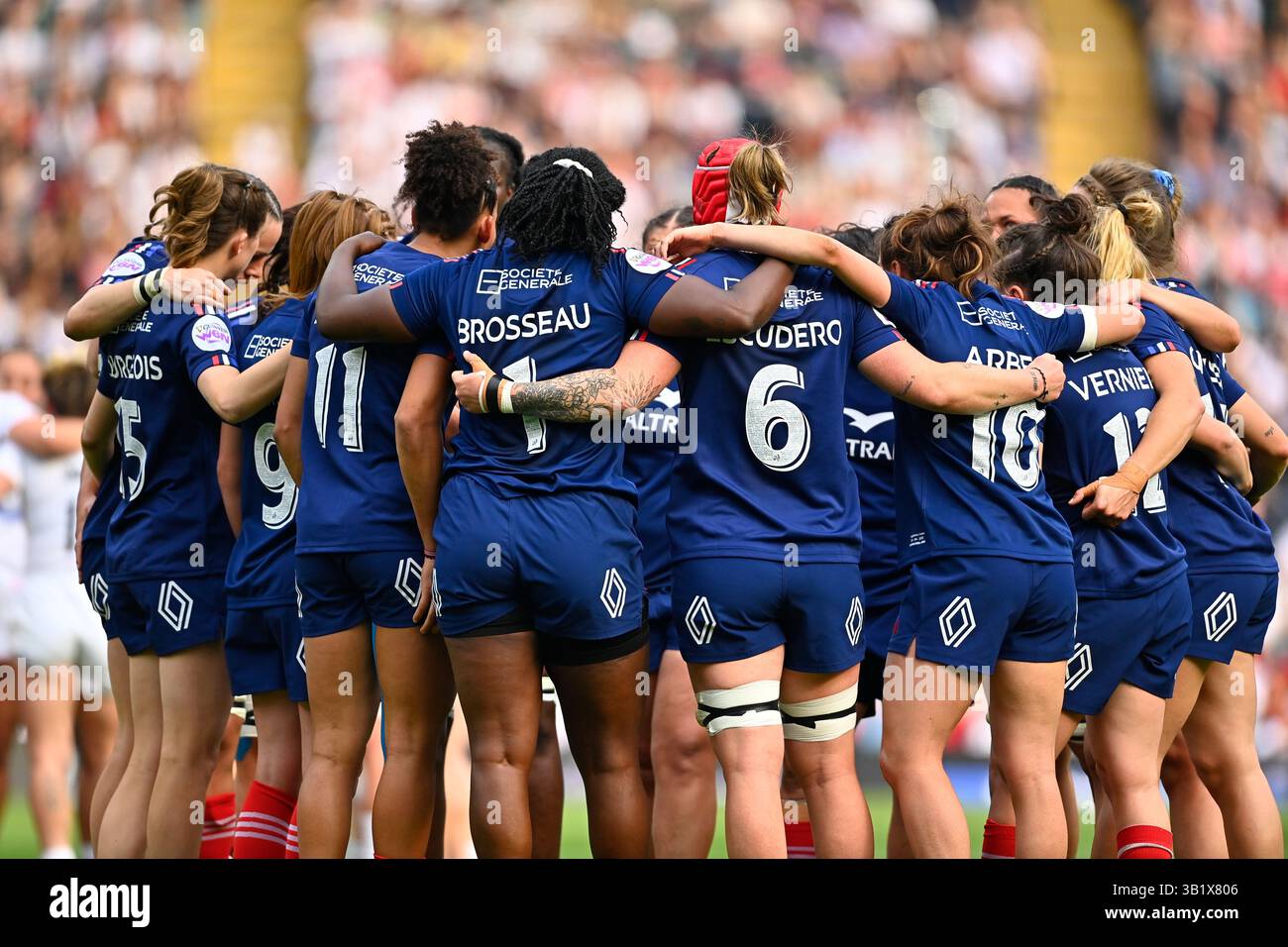 Twickenham, UK. 26th Apr, 2025. England France Womens Six Nations Rugby ...