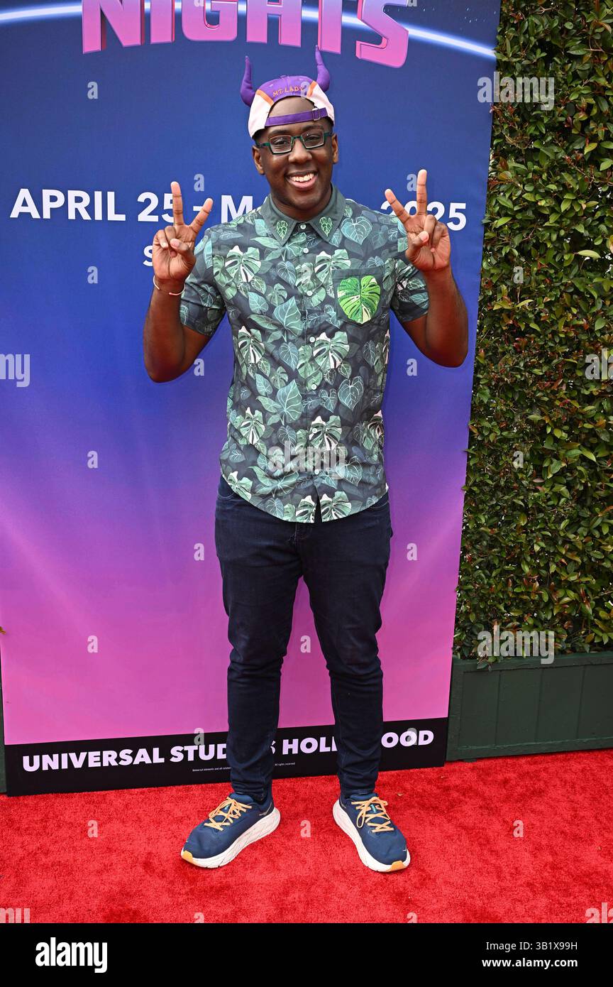 Tony Weaver Jr. bei der Eröffnung der Universal Fan Fest Nights in den ...