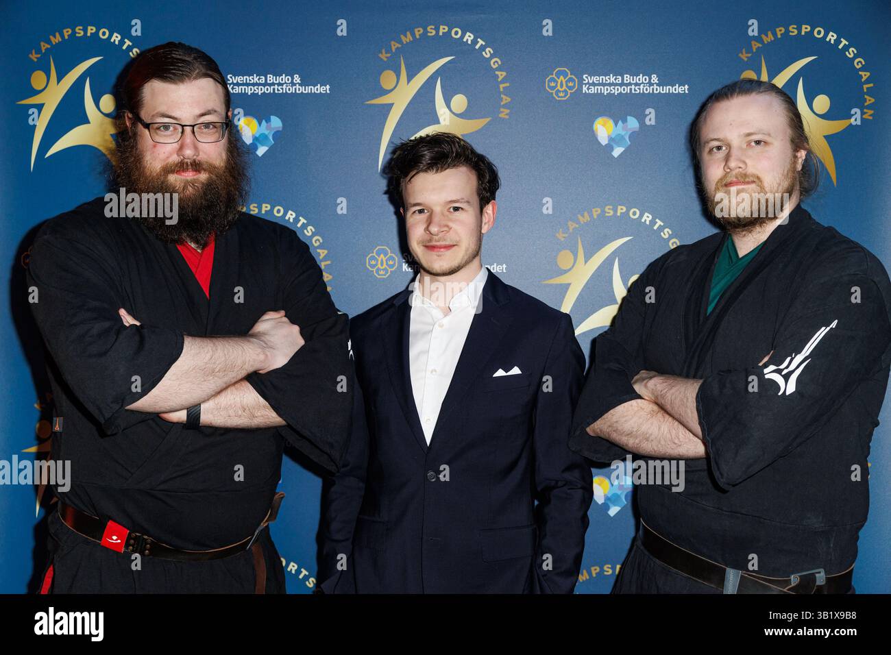 250426 Gäster på röda mattan inför Kamsportsgalan den 26 april 2025 i ...