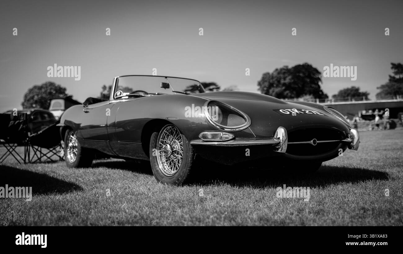 1967 Jaguar E-Type, on display at the Best of British Airshow held at ...