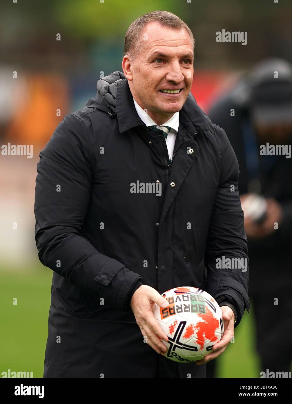 Celtic manager Brendan Rodgers celebrates victory in the William Hill ...