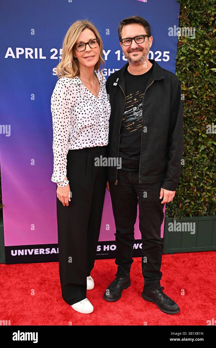 Wil Wheaton mit Ehefrau Anne Prince bei der Eröffnung der Universal Fan ...