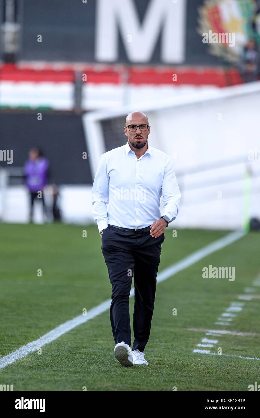 José Faria head coach of Estrela da Amadora during the Liga Portugal ...