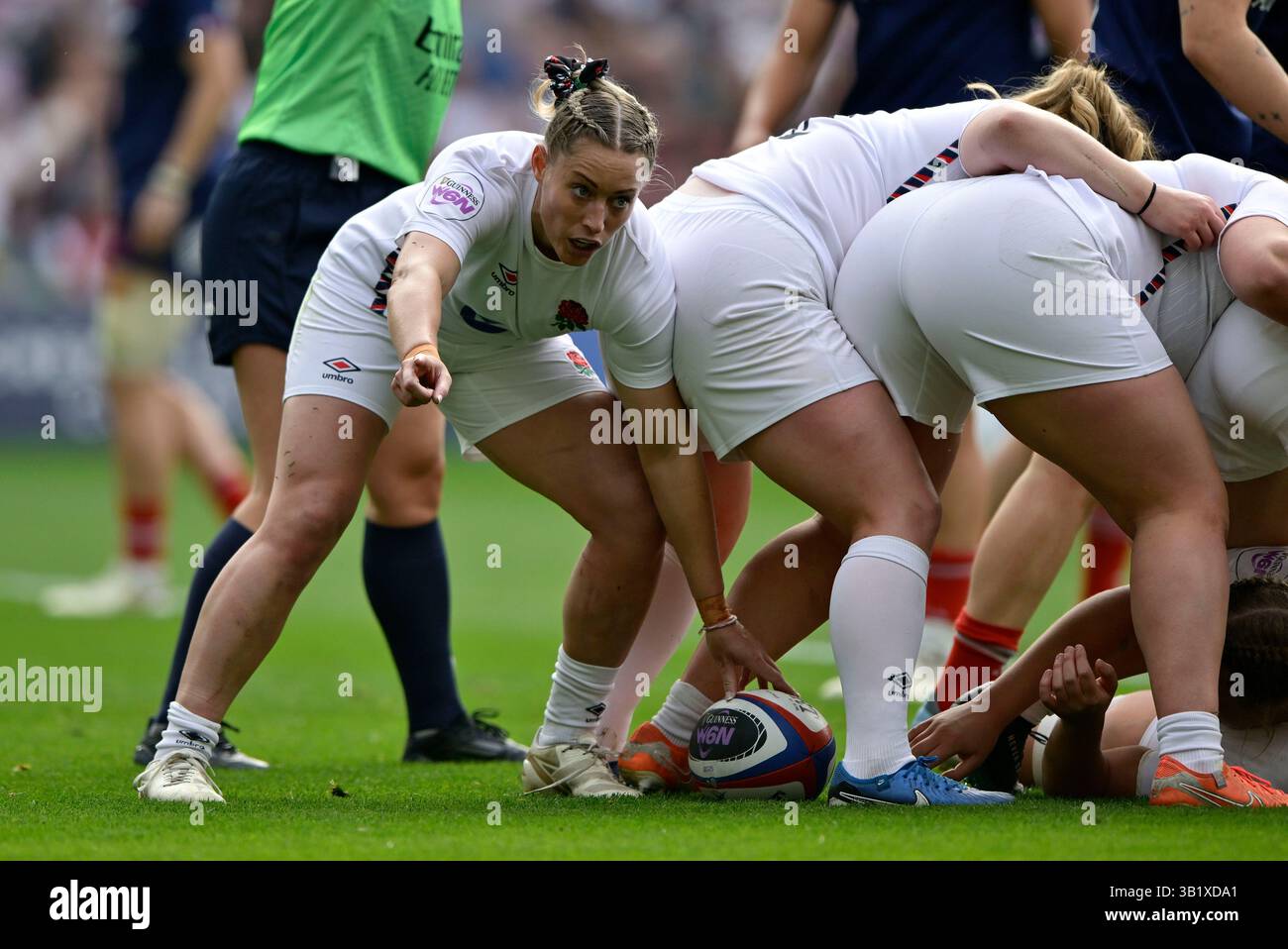 Twickenham, United Kingdom. 26th Apr, 2025. Womens Six Nations. England ...