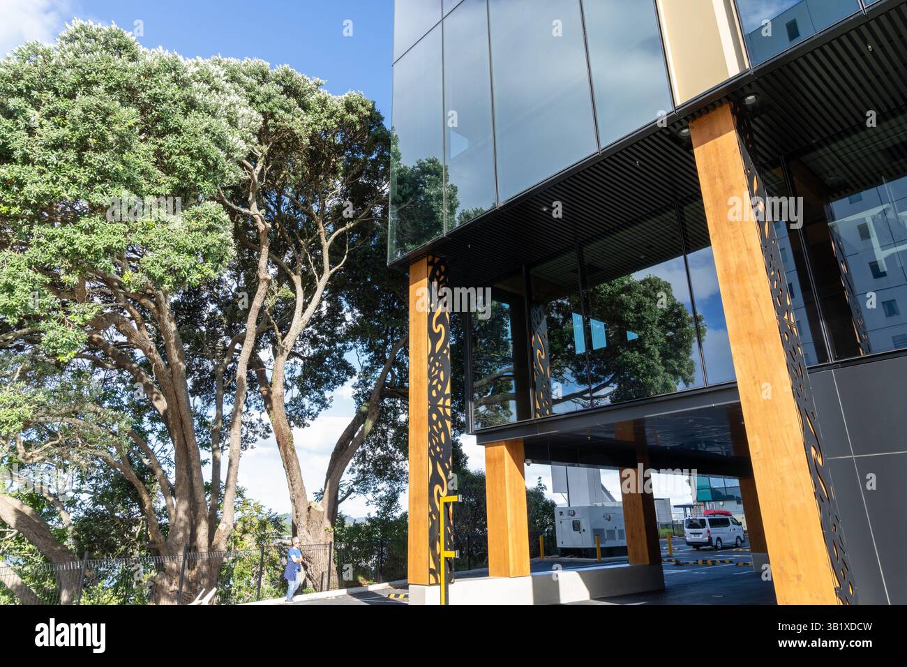 Tauranga new Zealand - April 7 2025; Exterior cladding window and ...