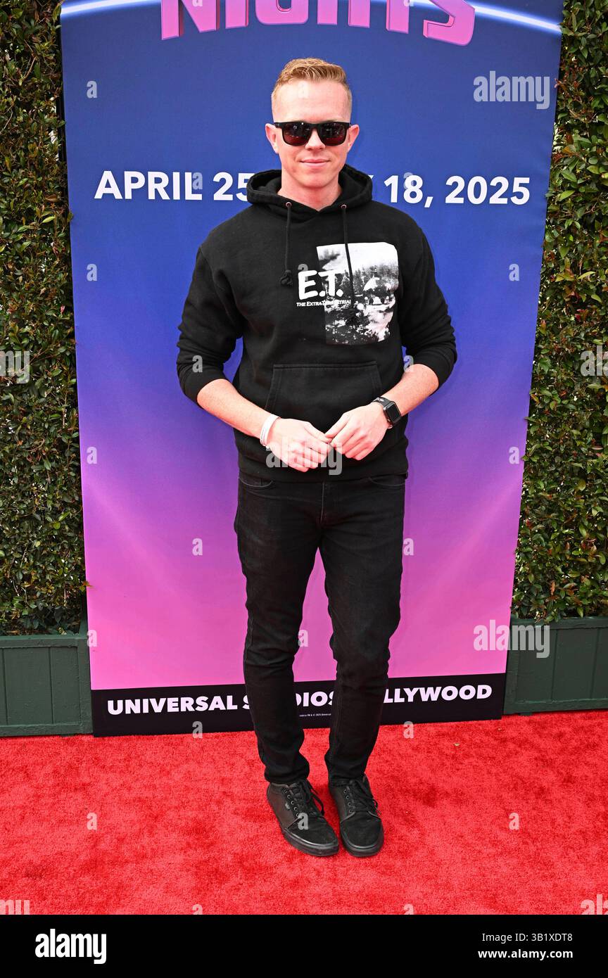 Dylan Dickson bei der Eröffnung der Universal Fan Fest Nights in den ...