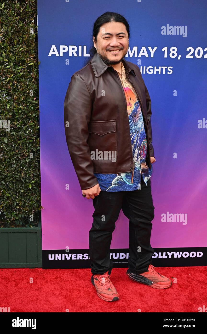 Kaiji Tang bei der Eröffnung der Universal Fan Fest Nights in den ...