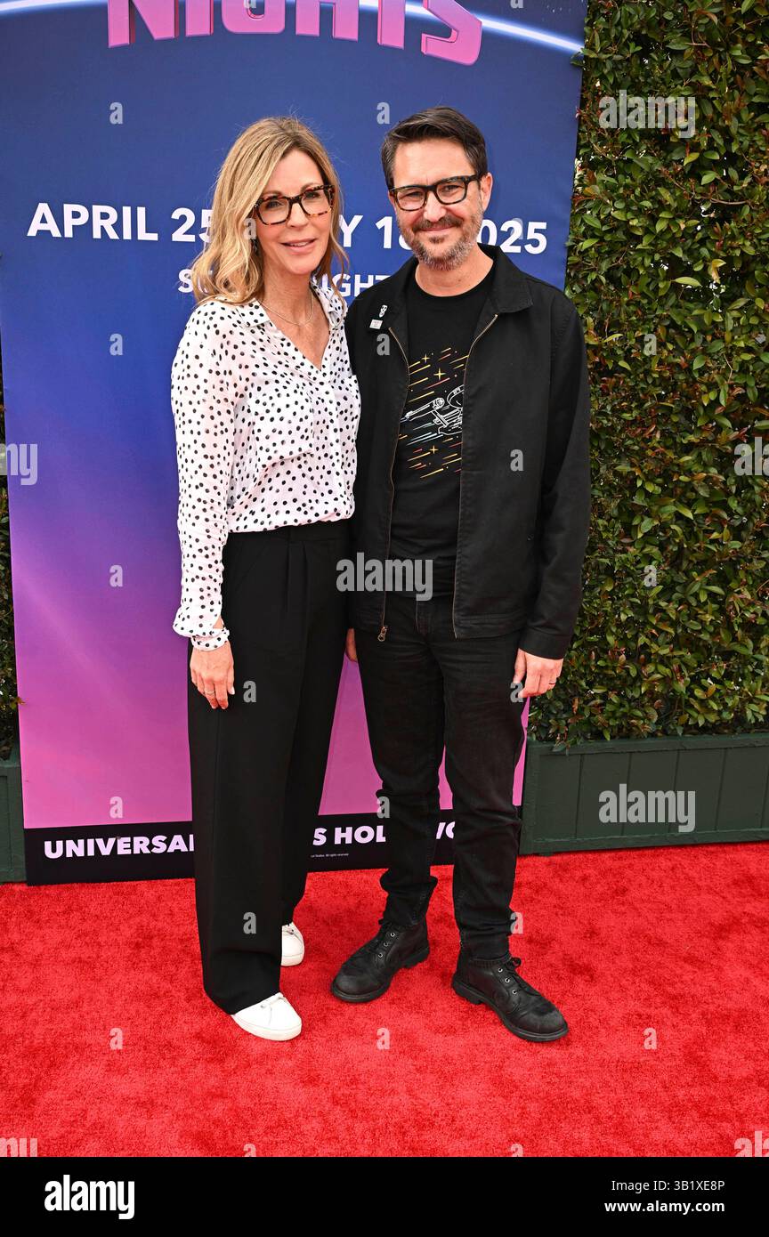 Wil Wheaton mit Ehefrau Anne Prince bei der Eröffnung der Universal Fan ...