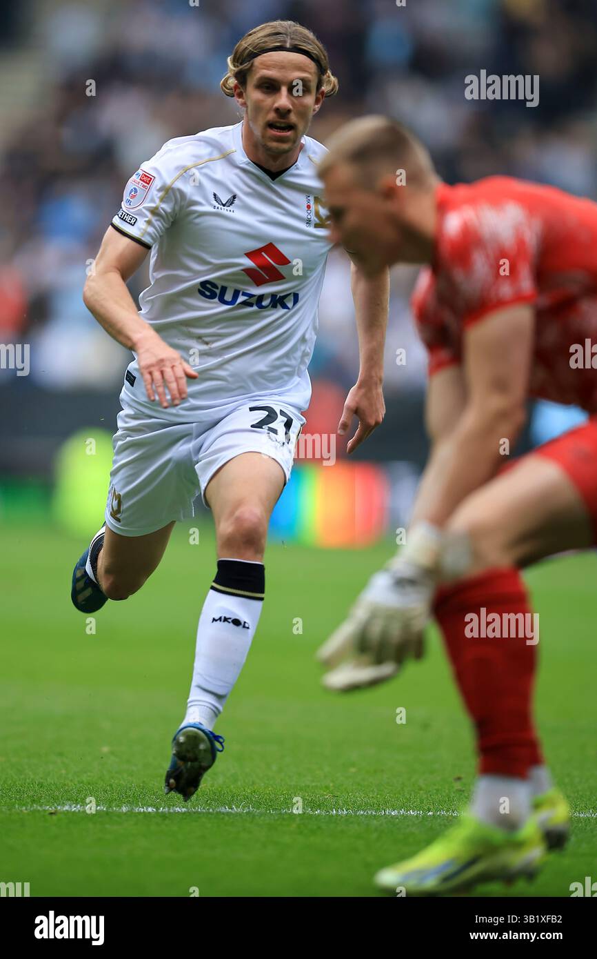 Milton Keynes Dons Forward Danilo Orsi-Dadomo (21) during the EFL ...