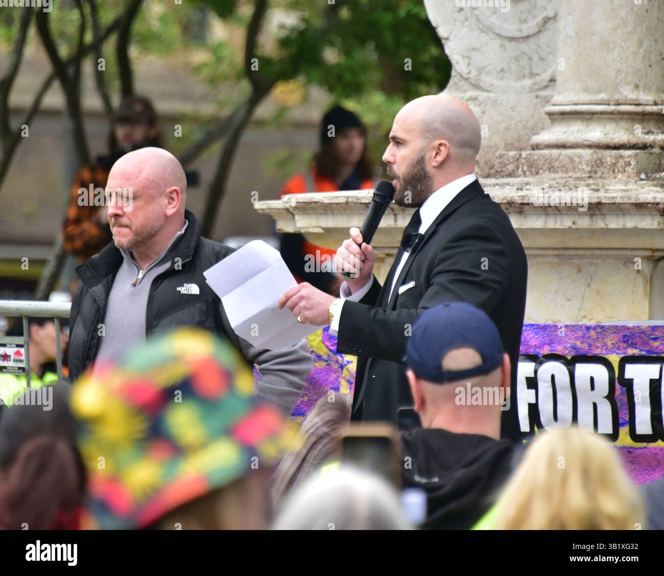 Manchester, UK, 26th April, 2025. Nick Tenconi, leader of the UK ...