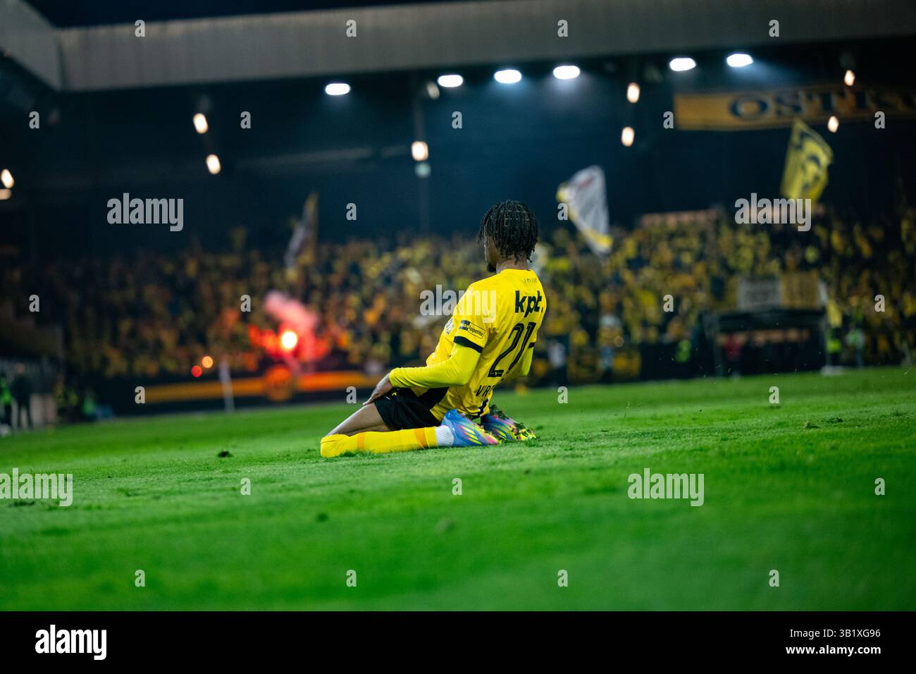 Biel, Switzerland. 26th Apr, 2025. Biel, Bern, April 26 2025: Offside ...