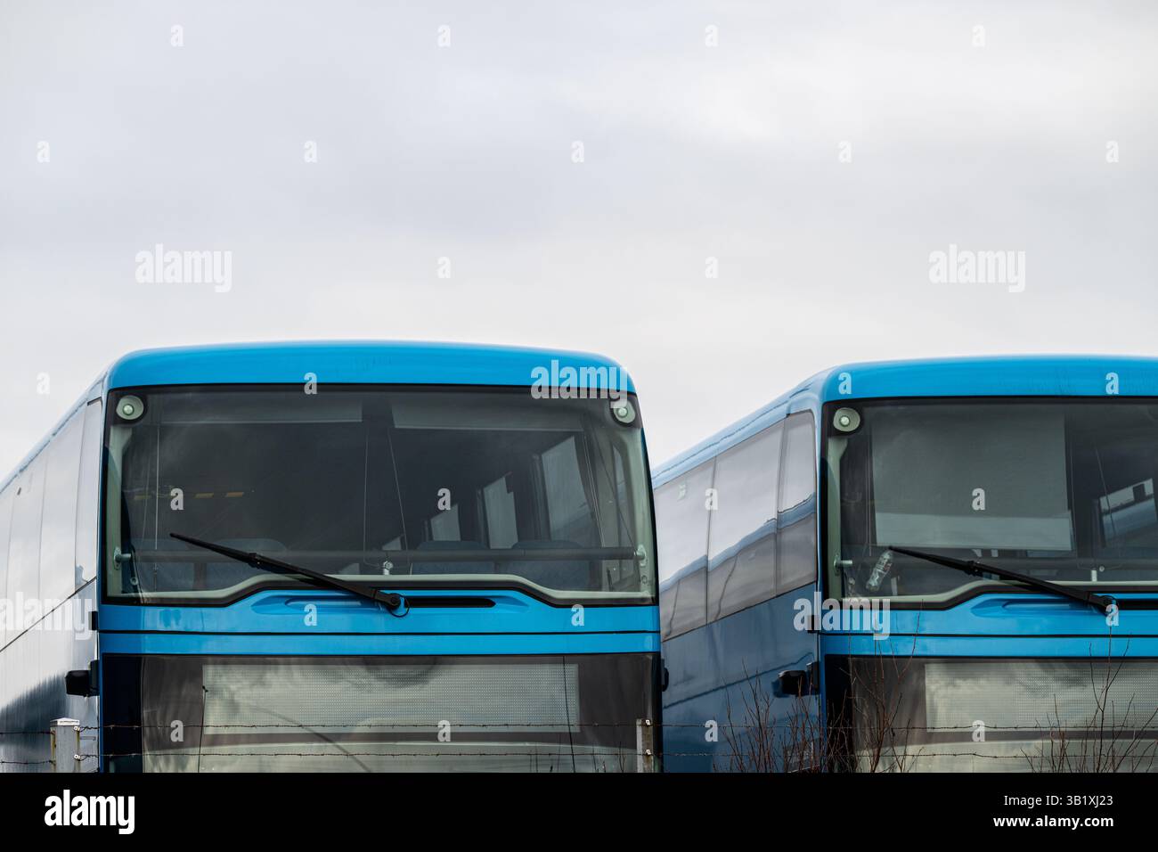 Double decker bus window interior hi-res stock photography and images ...