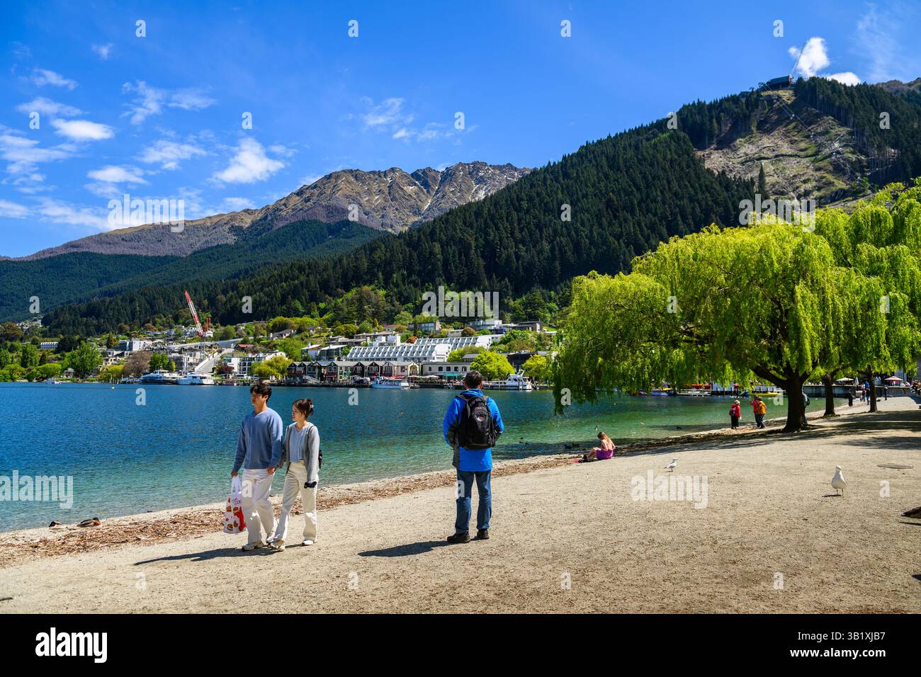 Sights and scenes from Queenstown, New Zealand Stock Photo - Alamy