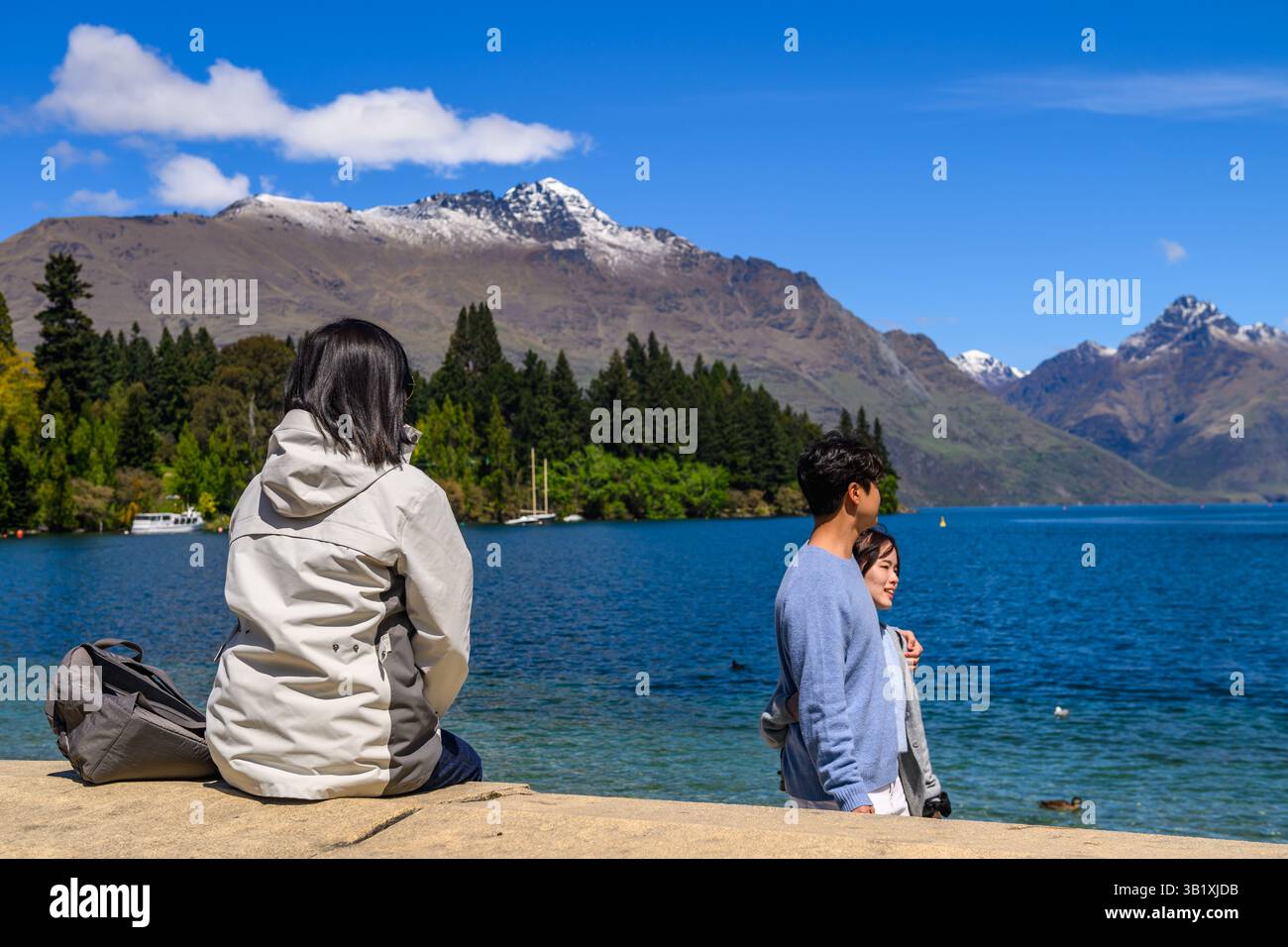 Sights and scenes from Queenstown, New Zealand Stock Photo - Alamy