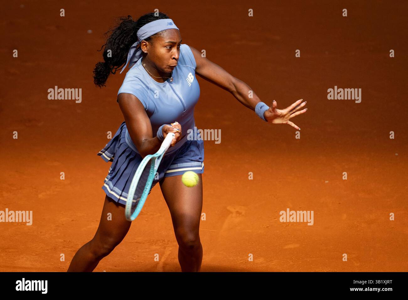 Madrid, Madrid, Spain. 26th Apr, 2025. Coco Gauff of USA in action ...