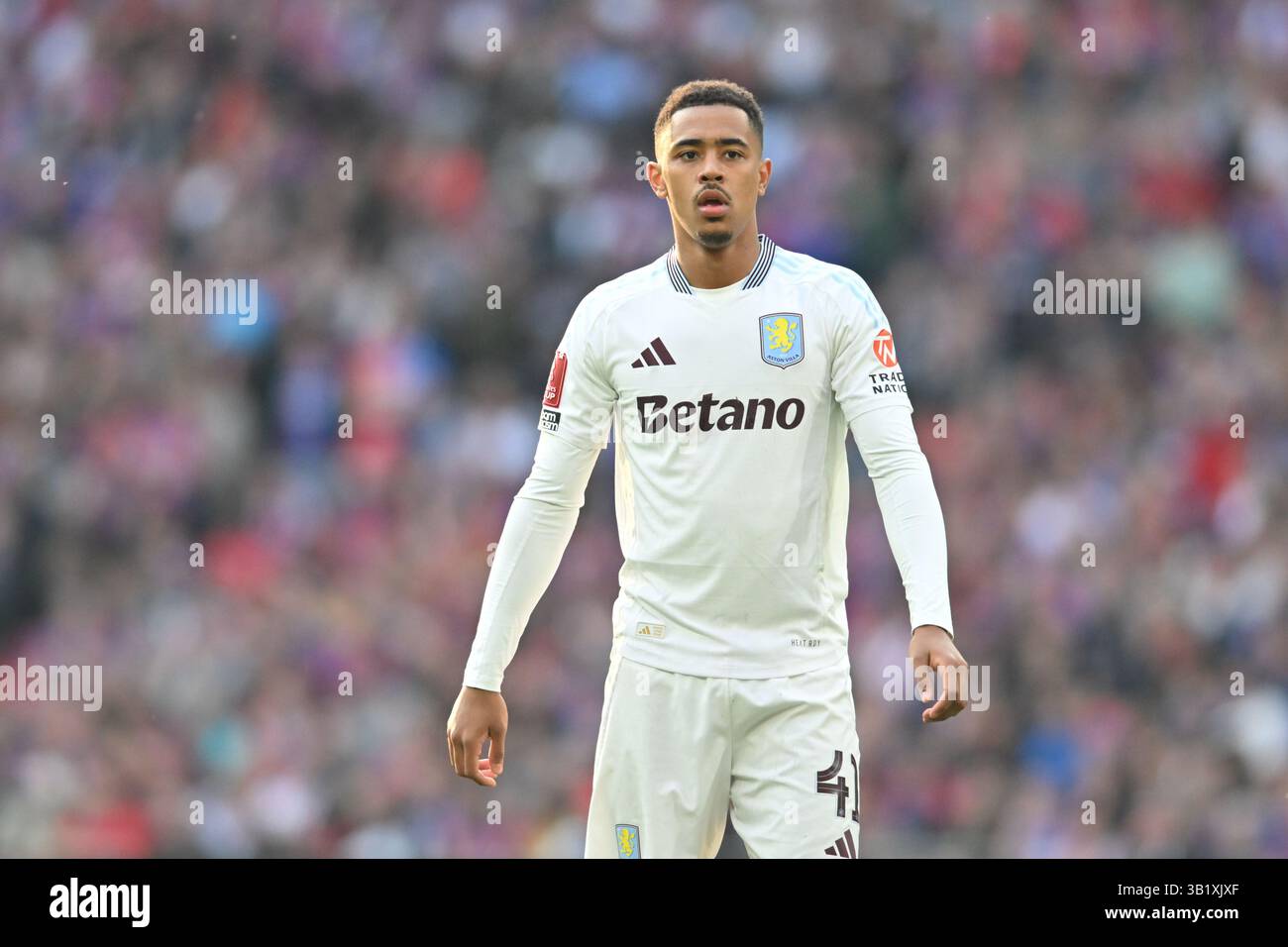 Jacob Ramsay (41 Aston Villa) looks on during the Emirates FA Cup Semi ...