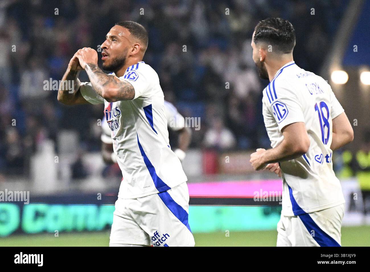 08 Corentin TOLISSO (ol) during the Ligue 1 MCDonald's match between ...